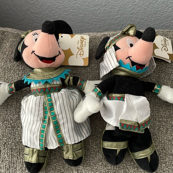 Toys | Mickey Minnie Mouse Egyptian Style Stuffed Animals | Poshmark